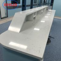 China ISO14001 Durable Hospital Lab Furniture , Stone Medical Nursing Station for sale