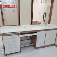 China New Design Stainless Steel Frame Epoxy Resin Powder Corrosion Resistance Dental Laboratory Bench Manufacturers for sale