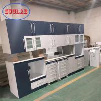 China New Design Stainless Steel Frame Epoxy Resin Powder Corrosion Resistance Dental Laboratory Bench Manufacturers for sale