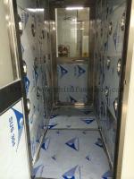 China High Speed Clean Air Shower Unit Single  / Double Door Intelligent Automatic Blowing for sale