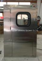 China Air Shower Clean Room Equipment Pass Box SS / Cold Rolled Steel Plate for sale