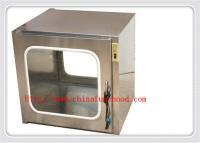 China 220V 0.45m/S Cleanroom Cleaning Equipment , Multipurpose Air Shower Pass Box for sale