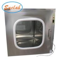 China Stainless Steel Cleanroom Cleaning Equipment Pass Box Practical 50/60Hz for sale