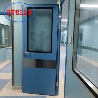 China ISO9001 Durable Cleanroom Cleaning Equipment , X Ray Shielding Operating Room Door for sale
