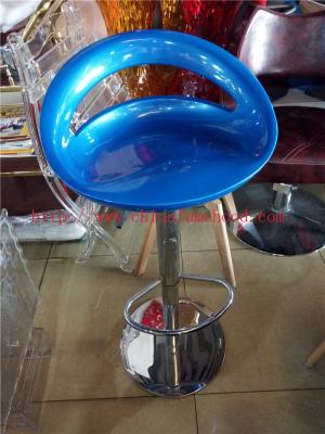 China Metal Blue Adjustable Lab Chairs , University Heavy Duty Lab Stools for sale