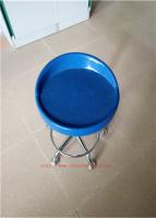 China Steel Back Frame Lab Chairs And Stools , Customized Made Revolving Lab Bench Chairs for sale