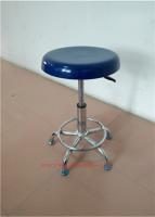 China Steel Back Frame Lab Chairs And Stools , Customized Made Revolving Lab Bench Chairs for sale