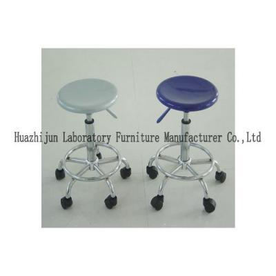 China ISO9001 Lab Chairs And Stools Multicolor Stain Resistant 360 Degree Swivel for sale