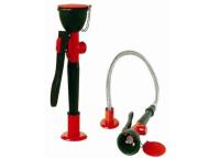 China Auto Closed Copper Lab Fittings Safety Eyewash With Single Mouth Double Mouth for sale