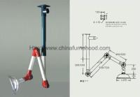 China Aluminum Alloy Tube Laboratory Fittings Exhaust Arms Adjustable Joint Knob for sale