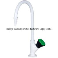 China Water Saver Laboratory Fittings , 90 Degrees Swing Gooseneck Lab Faucet for sale