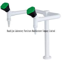 China Water Saver Laboratory Fittings , 90 Degrees Swing Gooseneck Lab Faucet for sale