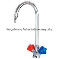China Deck Mounted Laboratory Fittings , Chemical Resistant SS Laboratory Water Faucets for sale