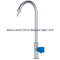 China Deck Mounted Laboratory Fittings , Chemical Resistant SS Laboratory Water Faucets for sale