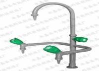 China Light White Laboratory Fittings Faucet Thick Copper Water Tap PP Knob for sale
