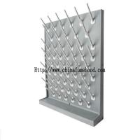 China Science Lab Equipment Acid Proof Pegboard Single Face PP Drip Shelf for sale