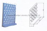 China Science Lab Equipment Acid Proof Pegboard Single Face PP Drip Shelf for sale