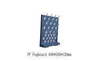 China Single Faced PP Pegboard / Acid And Alkali Resistant Pegboard / PP Pegboard Supplier for sale