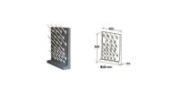 China Single Faced PP Pegboard / Acid And Alkali Resistant Pegboard / PP Pegboard Supplier for sale