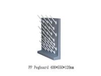China Single Faced PP Pegboard / Acid And Alkali Resistant Pegboard / PP Pegboard Supplier for sale