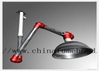 China Acid Resistant Lab Fittings Ceiling Mounted PP Fume Extractor for sale