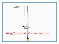 China Multifunctional Lab Fittings , portable Emergency Eyewash Shower for sale