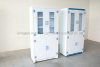 China Durable 2 Doors Medical Storage Cabinets , Galvanized Steel Science Lab Cupboard for sale