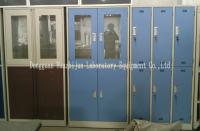 China 1.8m Height Small Steel Storage Cupboards 1.0mm Thickness Material With PVC Handles for sale