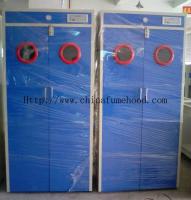 China Full Steel Laboratory Storage Cabinets , Blue Gas Cylinder Safety Cabinets for sale