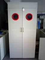 China Practical Ventilated Gas Cylinder Cabinet Rustproof With Alarm System for sale