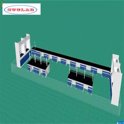 China Customizable lab wall benches for laboratories Durability guaranteed for sale