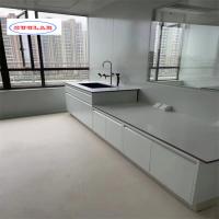 China White Lab Workbench - 2 Compartments for Versatile Applications for sale