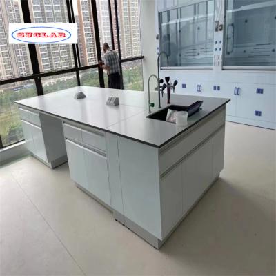 China Standard Chemistry Lab Bench with As Drawing and Number of Doors as Specified for sale