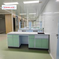 China Number of Compartments Lab Workbench with As Drawing Number of Rails for sale