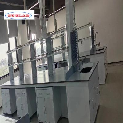 China Customizable Chemistry Lab Casework with As Drawing Number of Doors and Shelves for sale