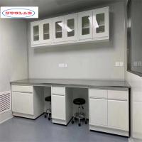 China As Drawing Number of Shelves Number of Doors Chemistry Lab Bench for sale