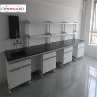 China As Drawing Chemistry Lab Bench Laboraotry  Workbench Featuring Shelves and Drawers for sale