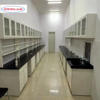China As Drawing Chemistry Lab Bench with 1 Rail and 2 Racks Included for sale