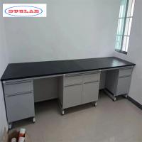 China As Drawing  Customized Chemistry Lab Workbench with Laboratory Furniture for sale