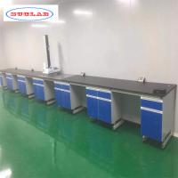 China Chemistry Lab Workbench As Drawing - Compact and Heavy-Duty Handles Hooks Wheels for sale