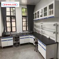 China Number of Hooks Chemistry Lab Workbench with Number of Compartments As Drawing Design for sale