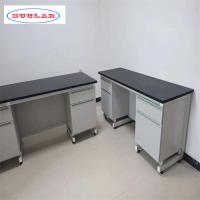 China Chemistry Lab Workbenches - Number of Drawers As Drawing 80 Kg Holding Capacity for sale