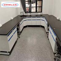 China 1500*750*900MM Chemistry Lab Workbench designed for As Drawing Number of Handles for sale