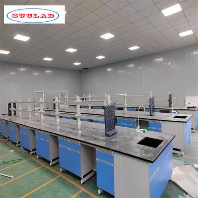 China As Drawing Lab Workbenches with Number of Compartments 80 Kg Laboratory Bench Manufacturers for sale