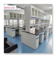 China Steel Chemistry Lab Workbench with As Drawing Number of Drawers for sale
