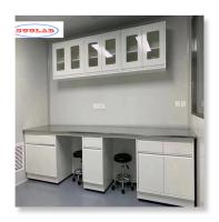 China Steel Chemistry Lab Workbench with As Drawing Number of Drawers for sale