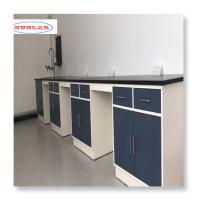 China As Drawing Laboratory  Workbenches with Number of Shelves and Illumination for sale
