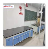 China Multifunctional and Blue Chemistry lLaboratory Furnitures Lab Bench with High Safety for sale