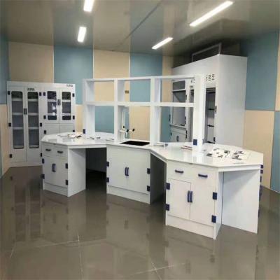 China Modular Chemistry Lab Furniture Export Plywood Package Wood Construction for sale