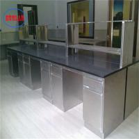 China Bolt Connection Stainless Steel Lab Bench with Modern Style and 1500*750*900MM for sale